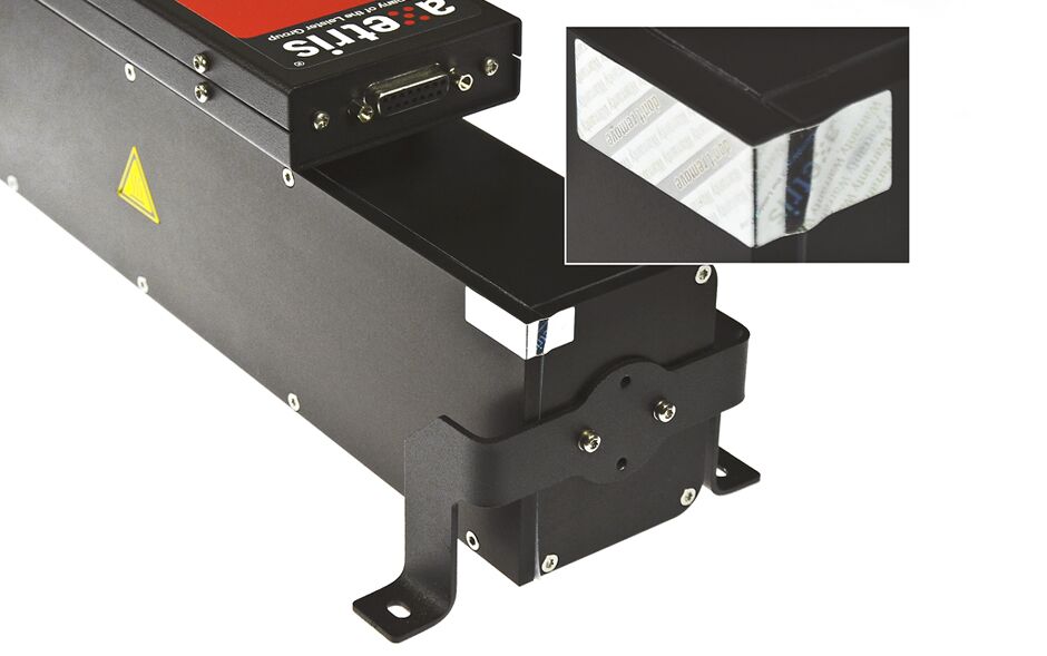 Holographic security seal for Axetris - advast suisse AG